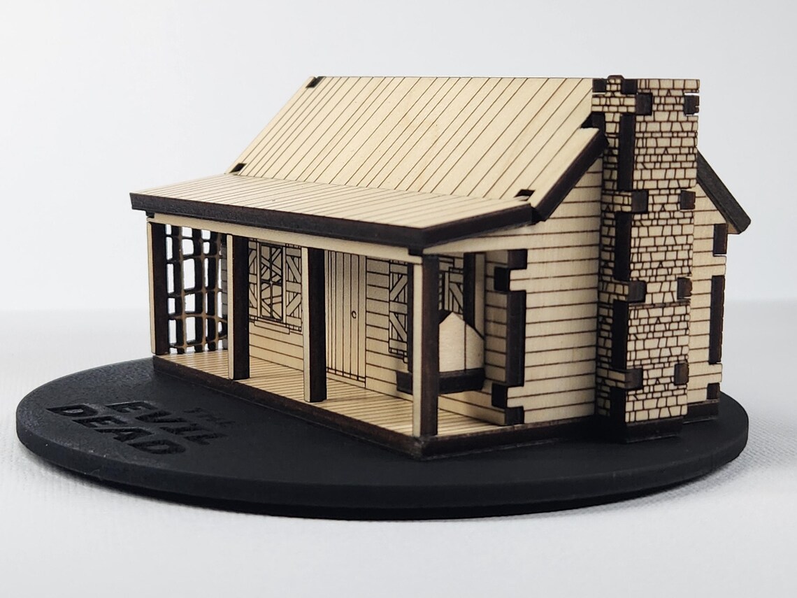 The Evil Dead Cabin Miniature Model Diorama Horror Movie Halloween ...
