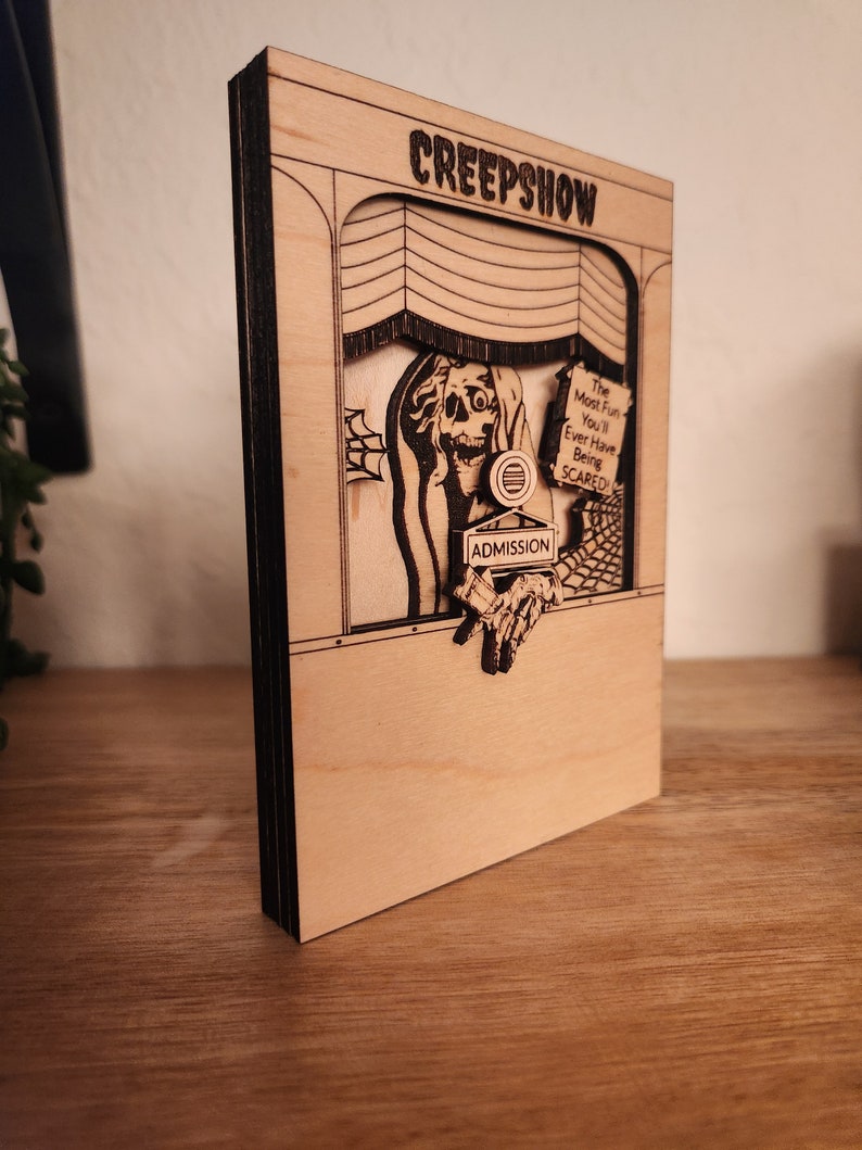 Creepy Scary Halloween Ticket Booth & Creep From George A Romero's ...