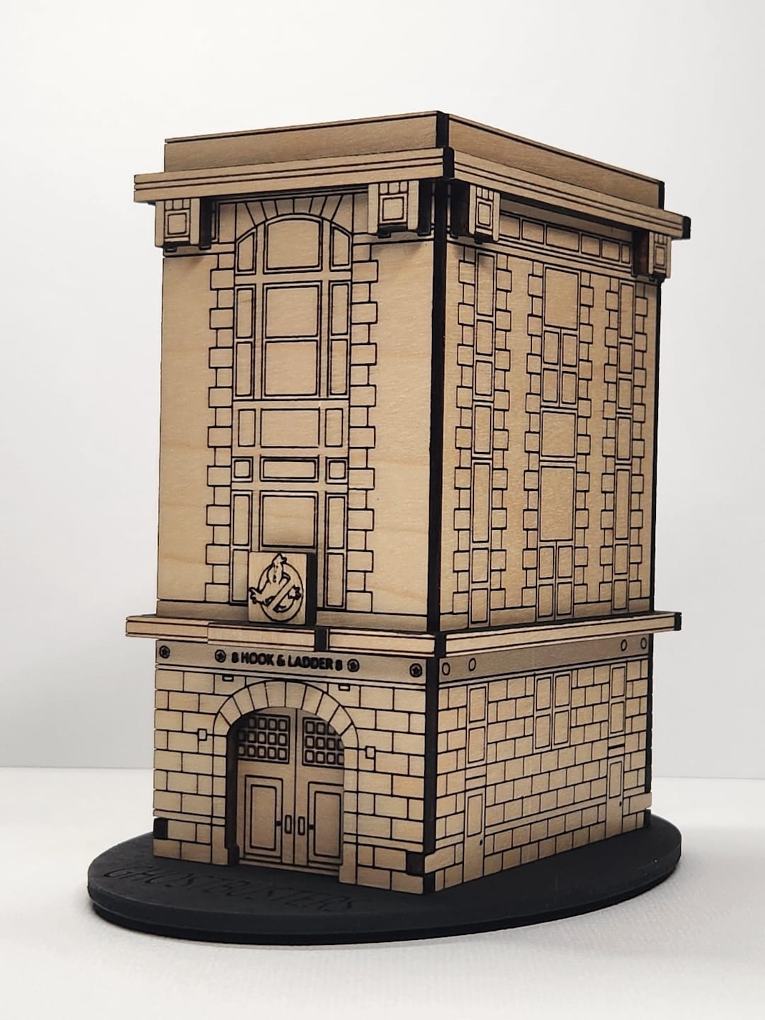 Ghostbusters Fire Station Wood Model Halloween Christmas Horror Gift ...