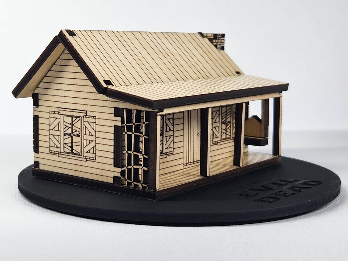 The Evil Dead Cabin Miniature Model Diorama Horror Movie Halloween ...