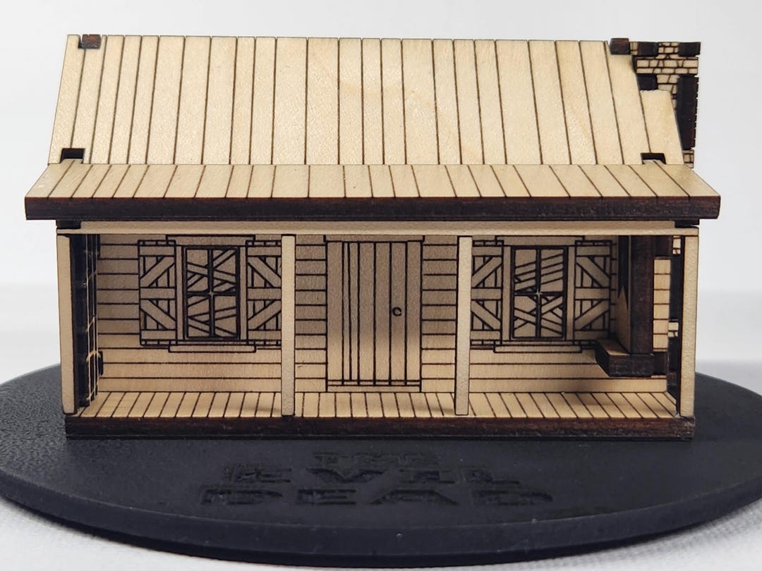 The Evil Dead Cabin Miniature Model Diorama Horror Movie Halloween ...