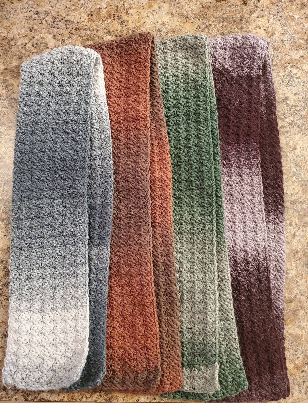 Crochet Scarfie Yarn Scarf - Etsy