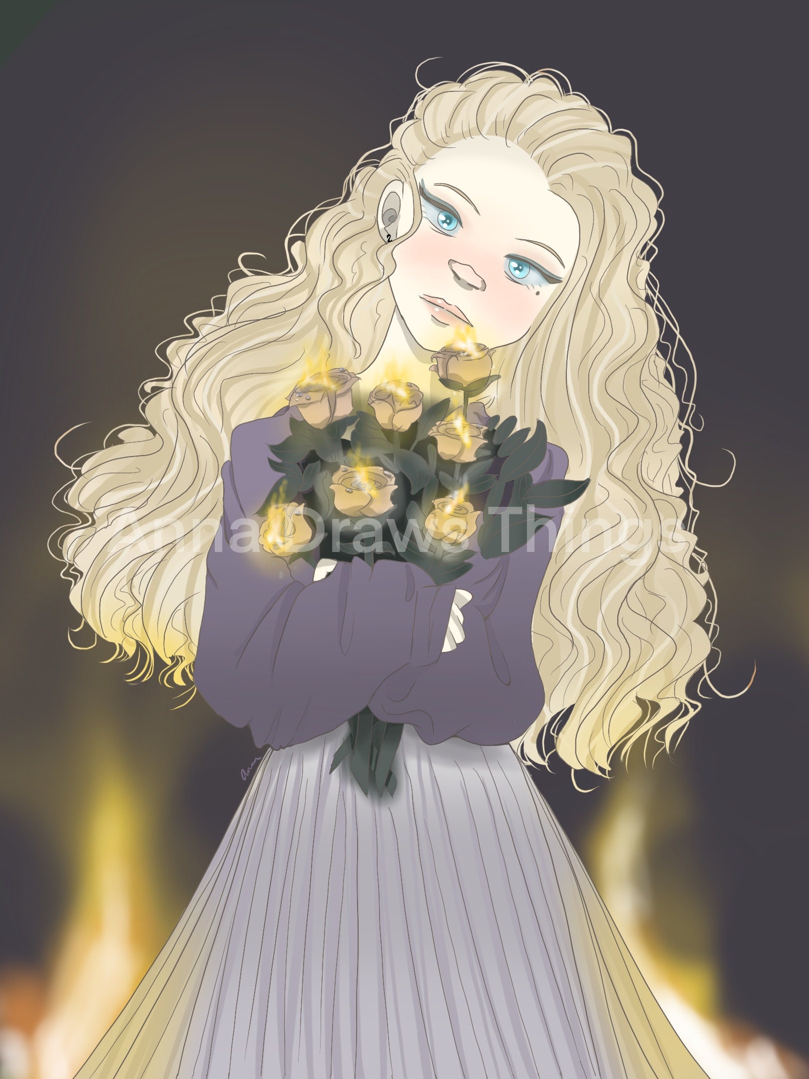 Jolie Ruewen Keeper of the Lost Cities KOTLC DIGITAL Art - Etsy