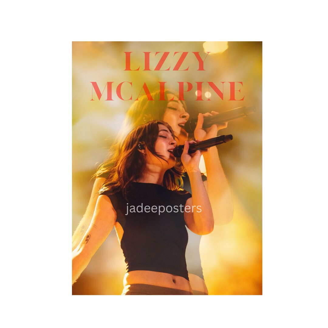 Lizzy Mcalpine Poster - Etsy