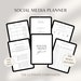The Ultimate Social Media Planner | Content Planner | Social Media ...