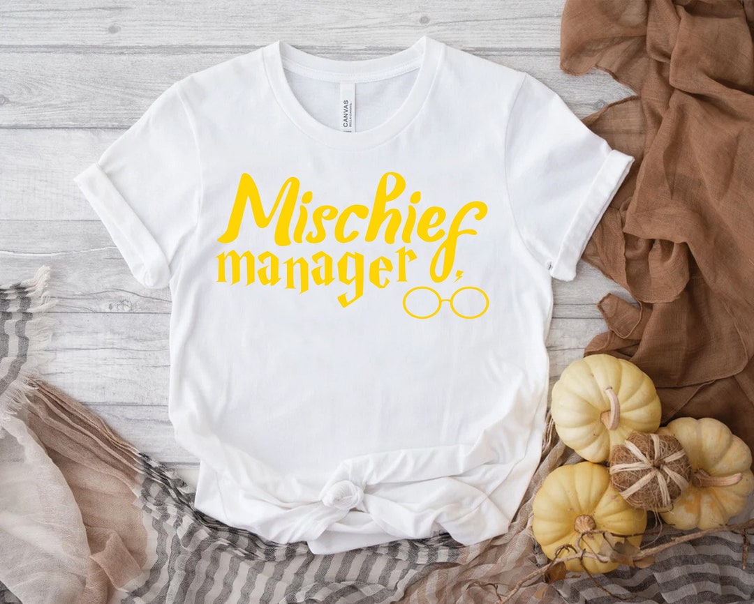 Mischief Manager Shirt, Universal Studios Shirt, Magic Shirt, Wizard ...