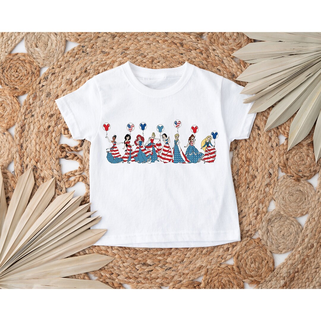 Disney Princess 4th of July Shirt Disney American Shirt 4th of July ...