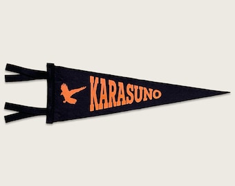 Haikyuu!! Nekoma Wool Pennant Flag - Bedroom Wall Decor Art Anime Merch ...