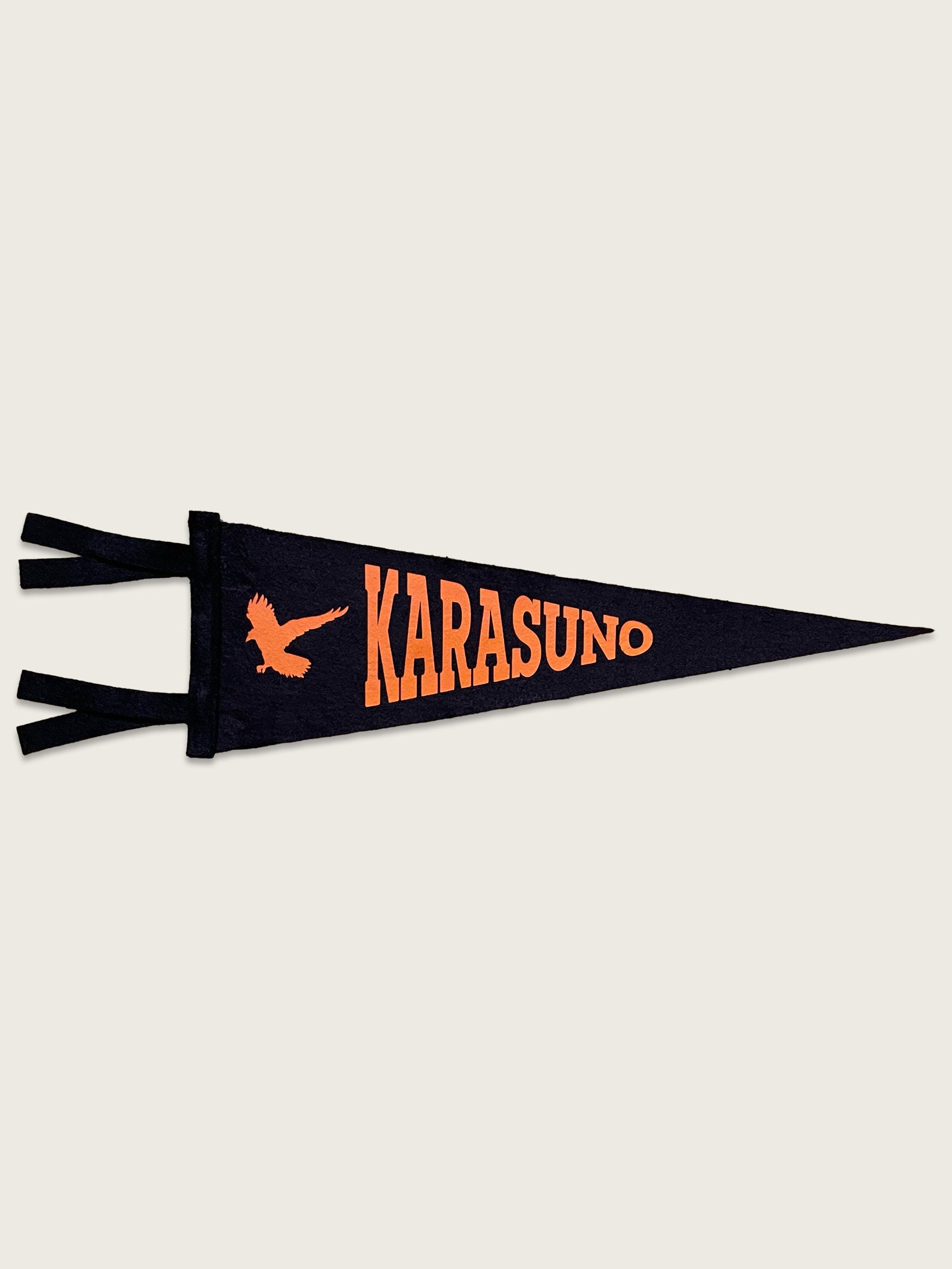 Haikyuu!! Karasuno Wool Pennant Flag - Bedroom Wall Decor Art Anime ...