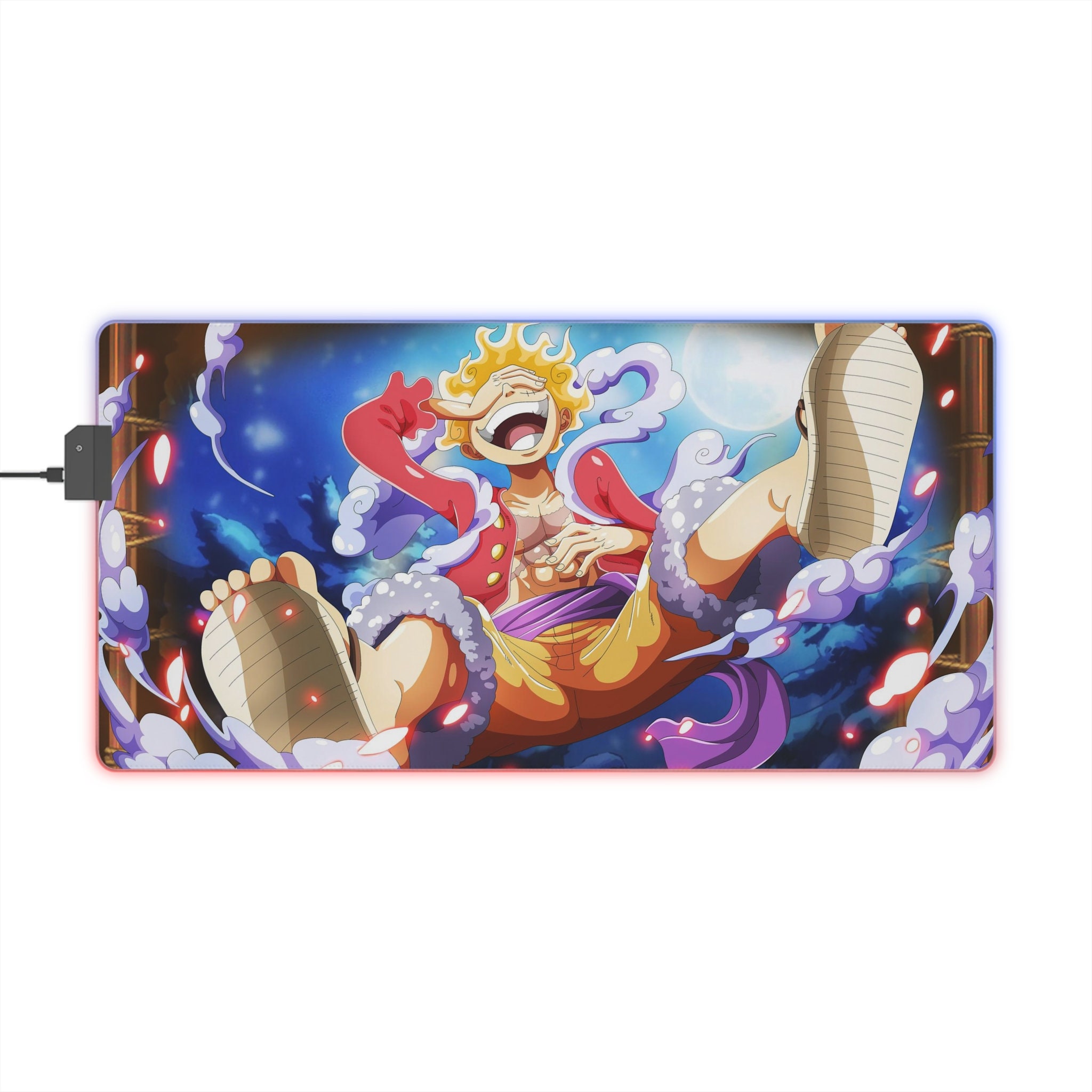 One Piece Monkey D Luffy LED RGB Mouse Pad sold by Cheering Fact | SKU ...