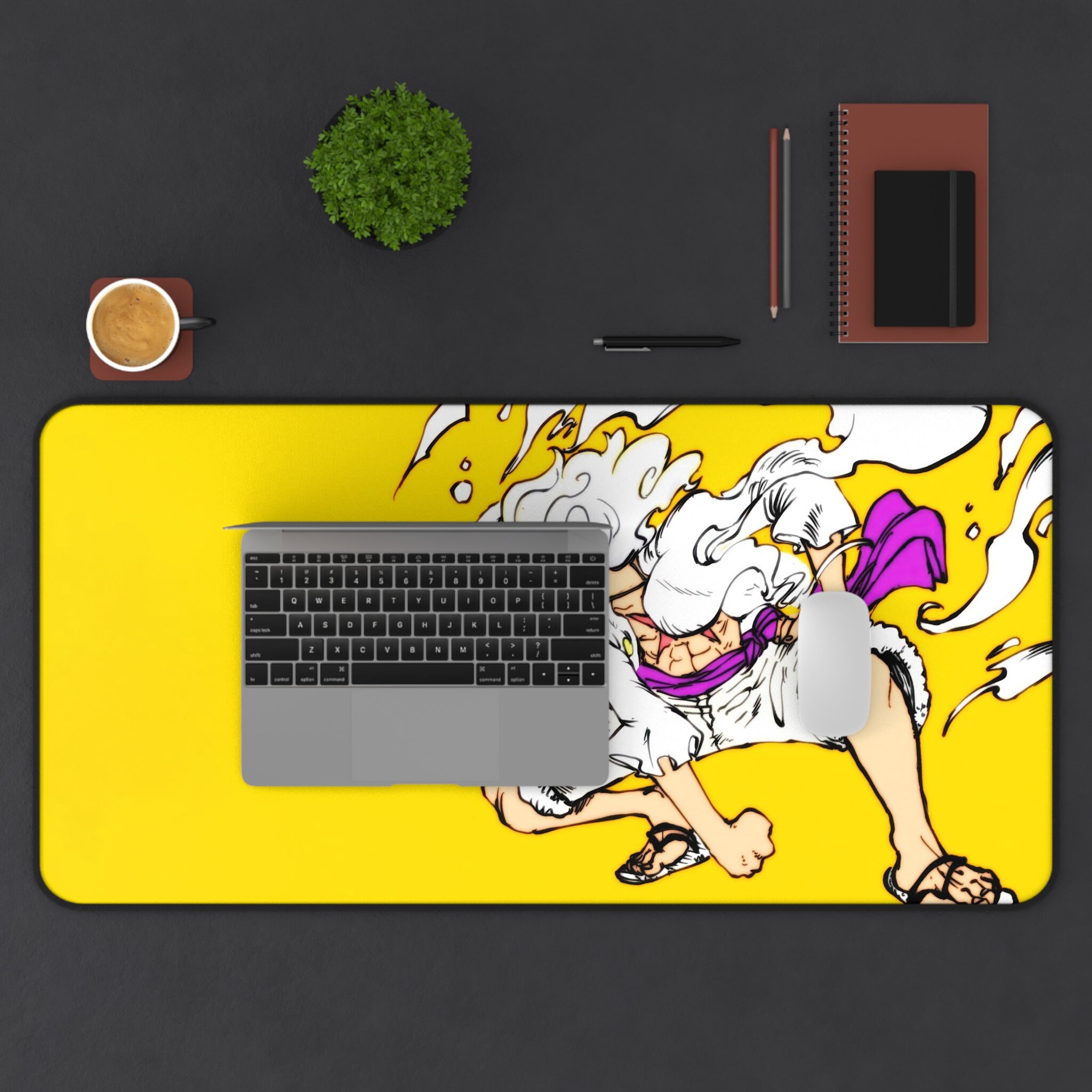 Gear 5 Ready to Fight Anime Mouse Pad - Etsy