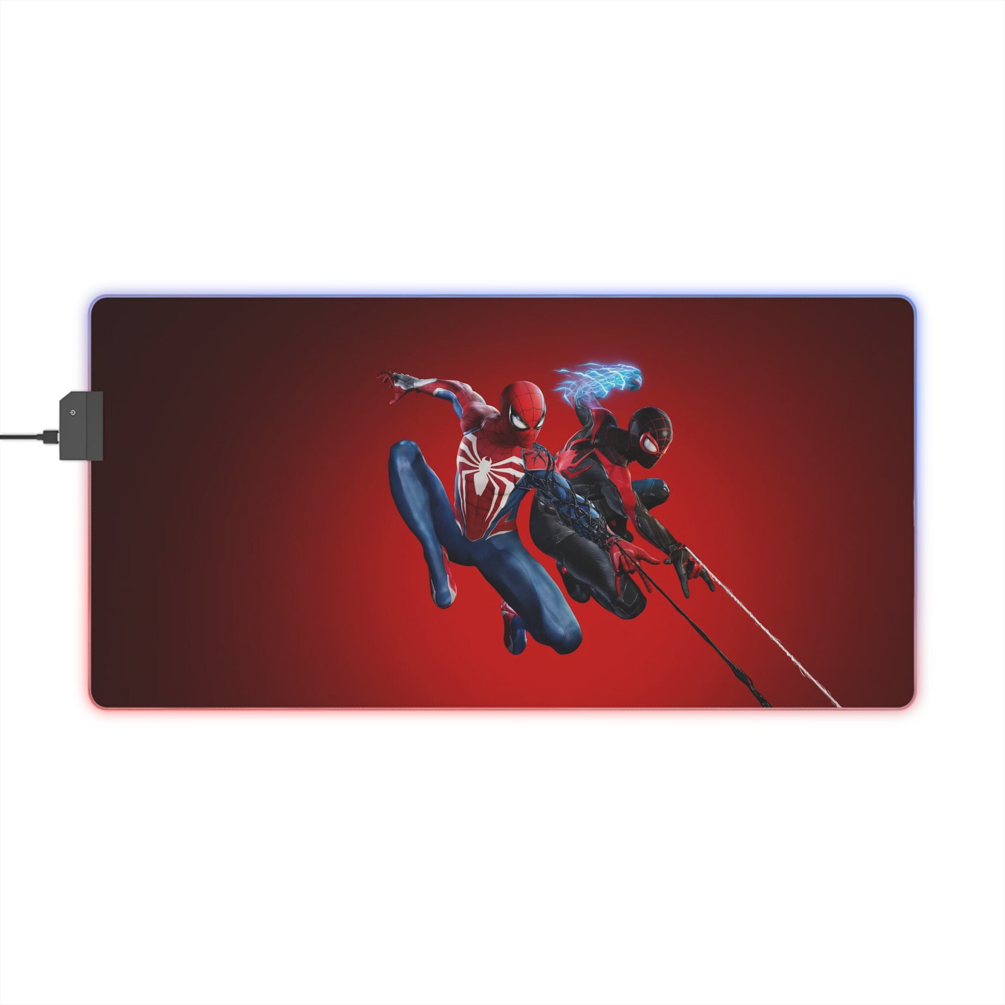 Black and Red Spiders Superhero RGB Mouse Pad - Etsy