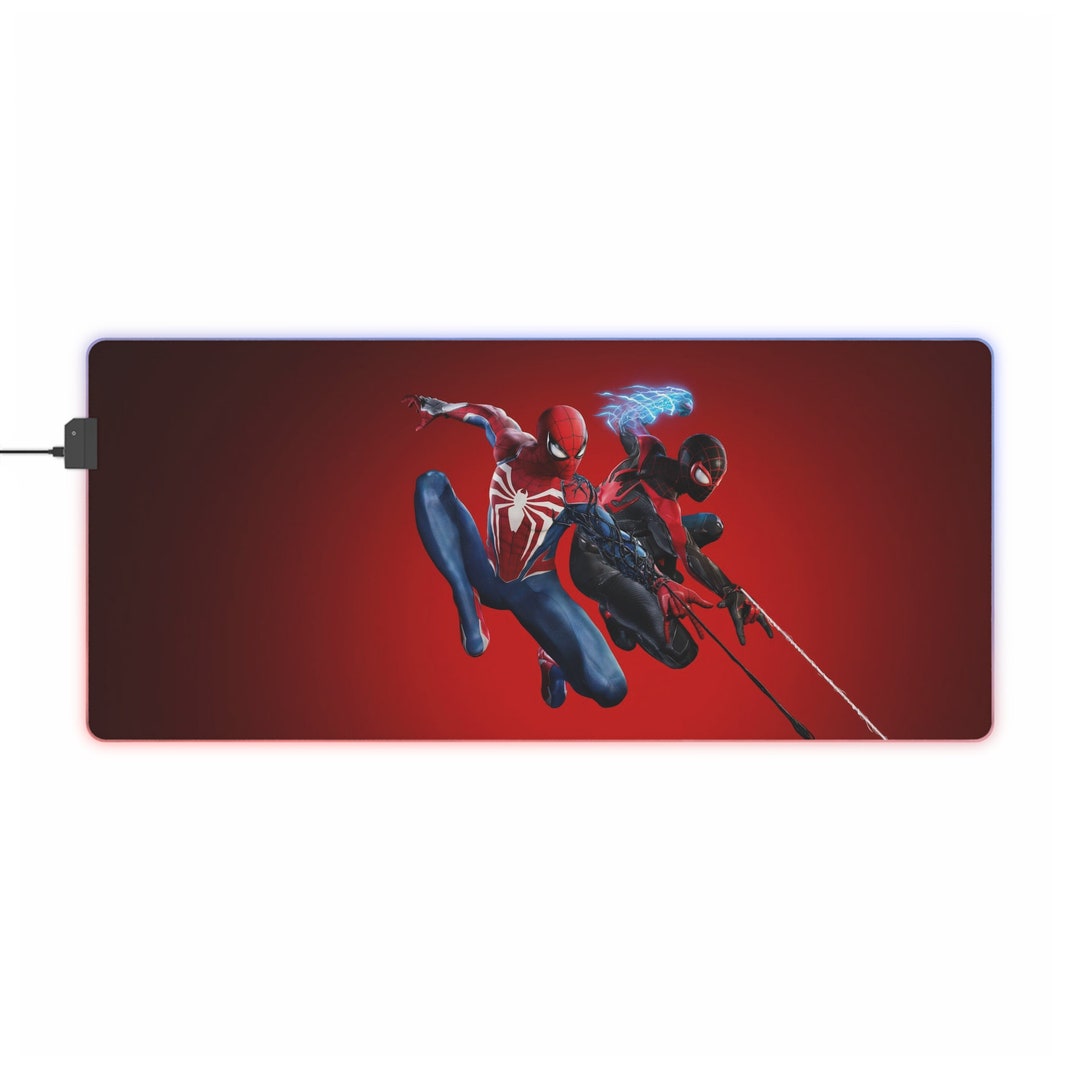 Black and Red Spiders Superhero RGB Mouse Pad - Etsy