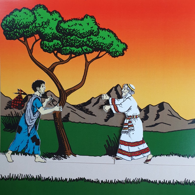 The Prodigal Son Printable Bible Craft - Etsy