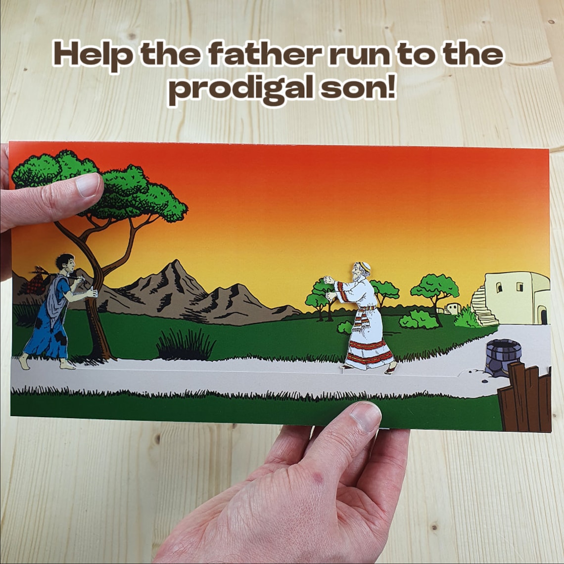 The Prodigal Son Printable Bible Craft - Etsy