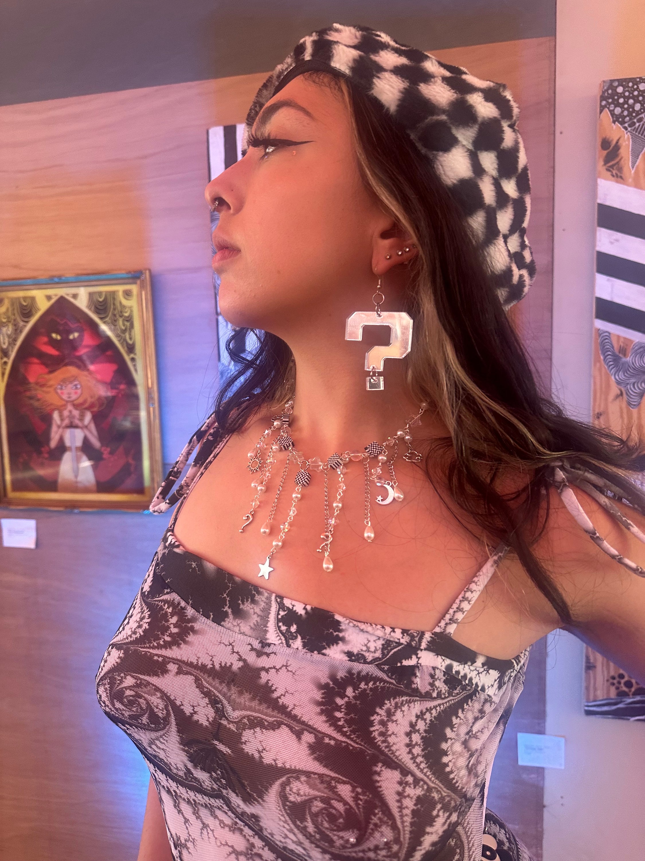 Tipper Question Mark Earrings - Etsy