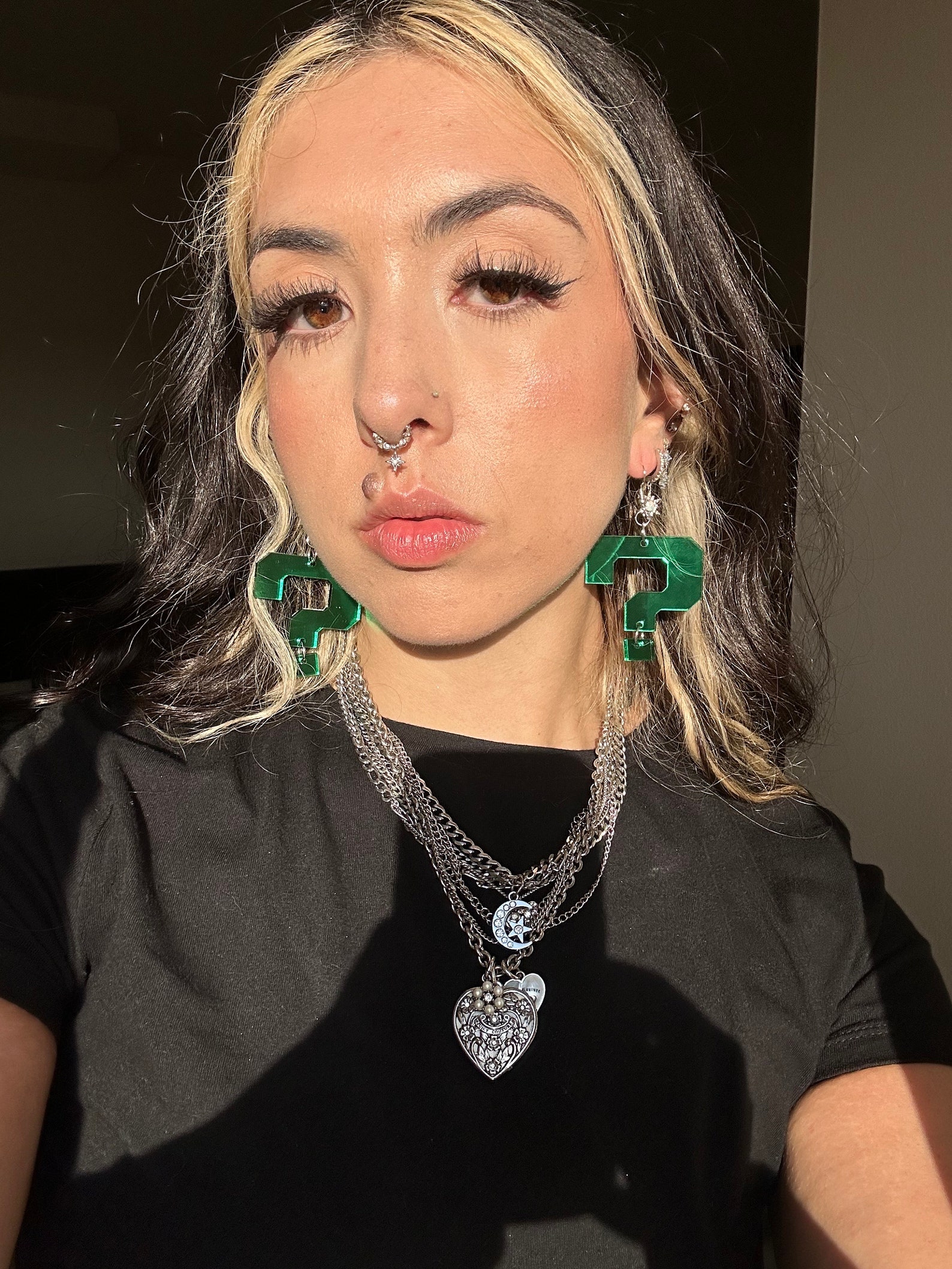 Tipper Question Mark Earrings - Etsy