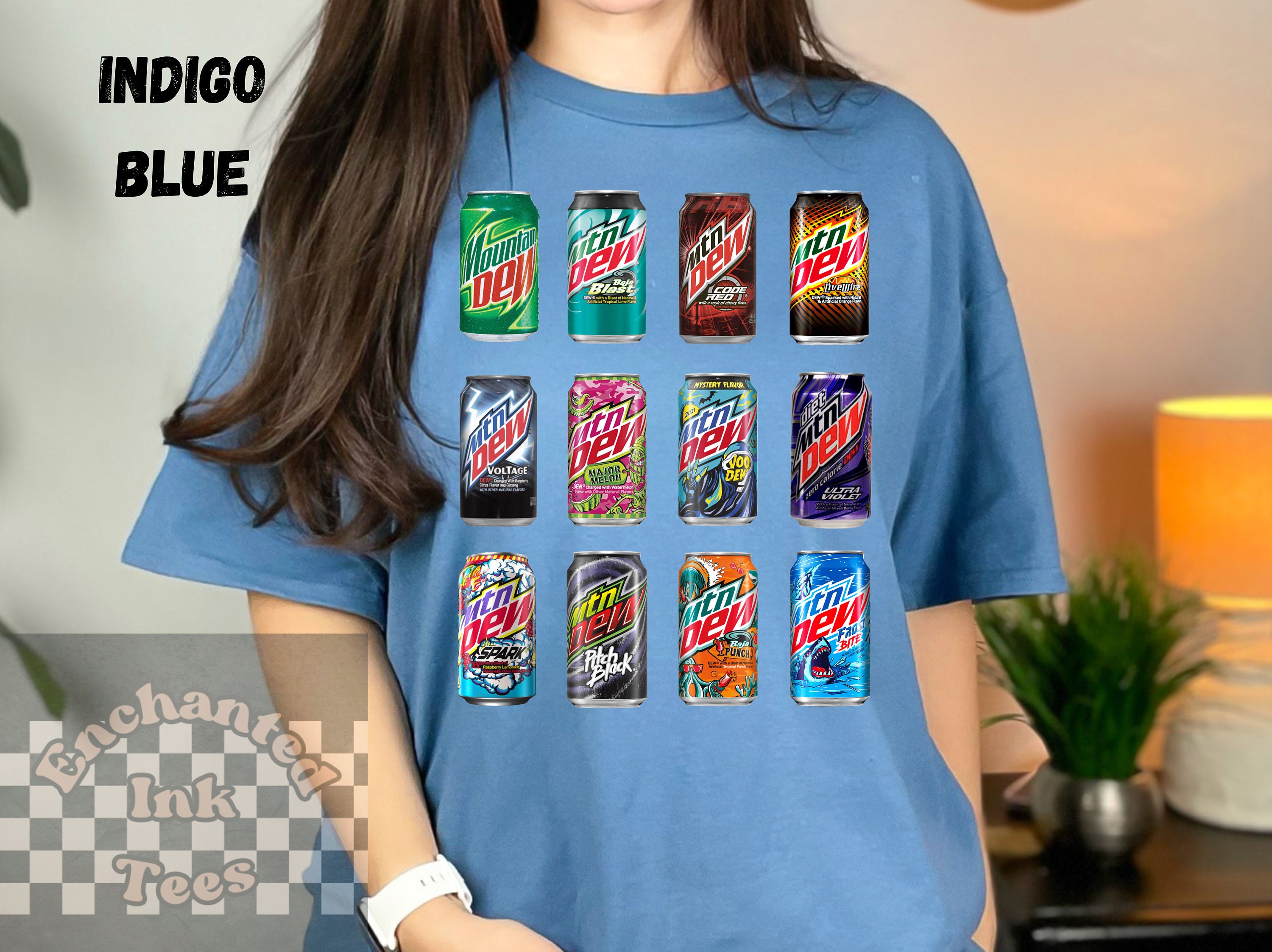 Mountain Dew Soda Trendy Shirt, Coke Soda Shirt, Funny Soda Crewneck ...