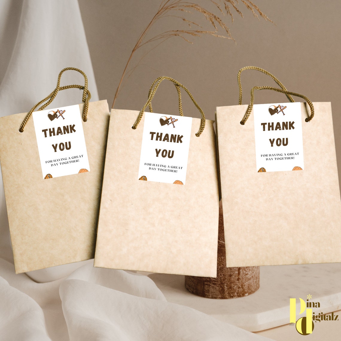 INSTANT DOWNLOAD Baseball Potluck Labels & Tags Baseball Potluck Invite ...