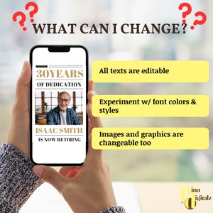 ANIMATED Modern Retirement Party Invitation Surprise Retirement ...