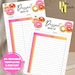 Editable Dessert Sign up Sheet Template Dessert Sheet Printable Dessert ...