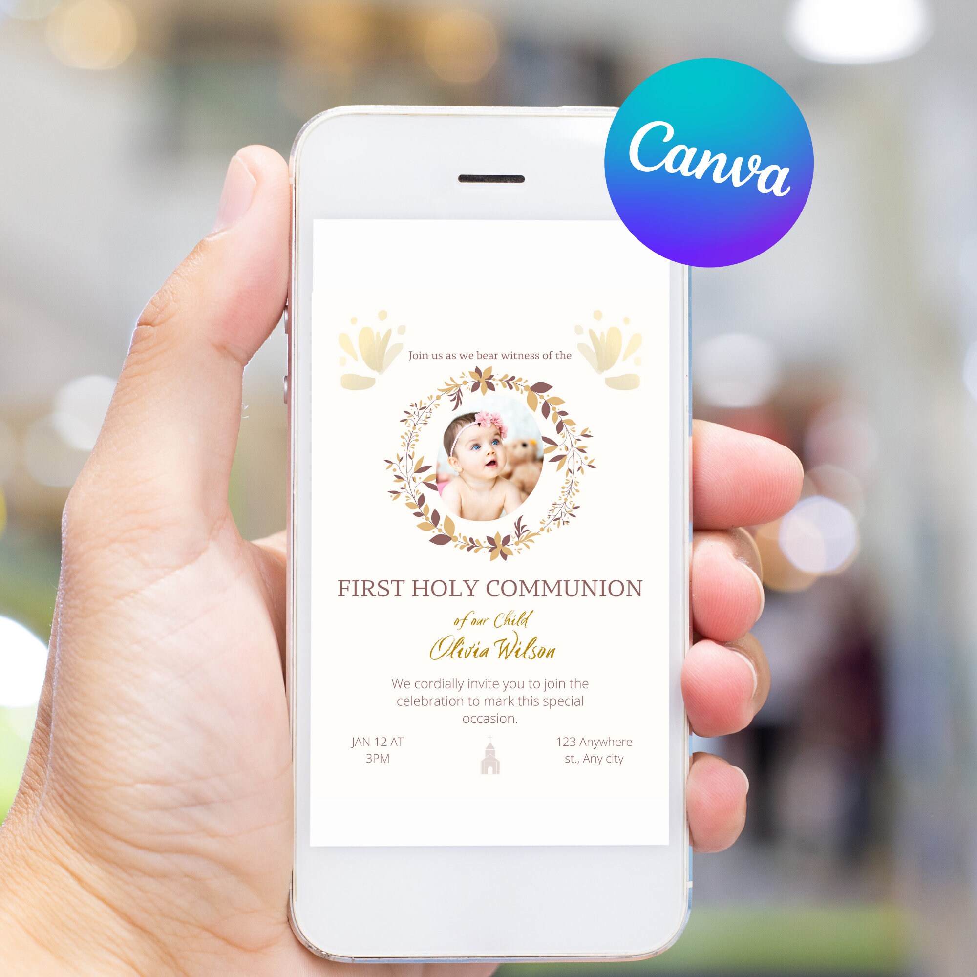 Communion Invitations First Holy Communion Invitations Girl First ...