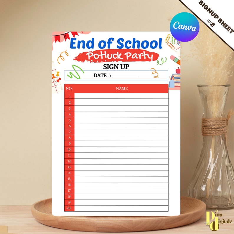 End Of School Year Party