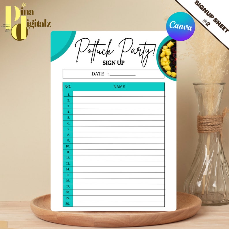 EDITABLE Potluck Party Thanksgiving Potluck Invite Friendsgiving ...