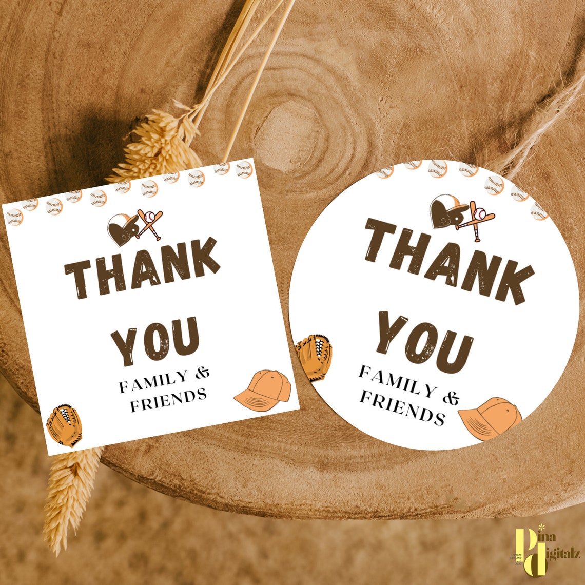 INSTANT DOWNLOAD Baseball Potluck Labels & Tags Baseball Potluck Invite ...