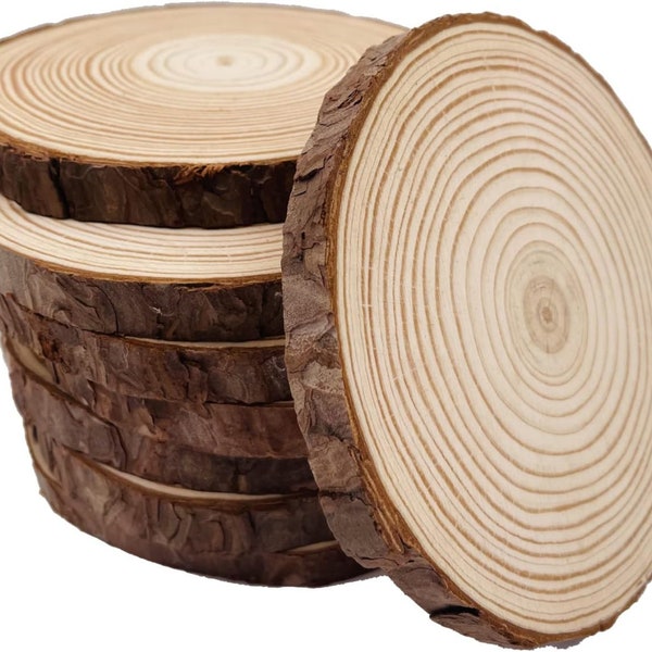 Rustic Wood Discs - Etsy