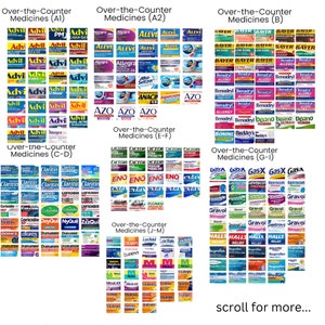 Pocket Pharmacy Labels | Pill Container, Travel Pill Case, Pill Case ...