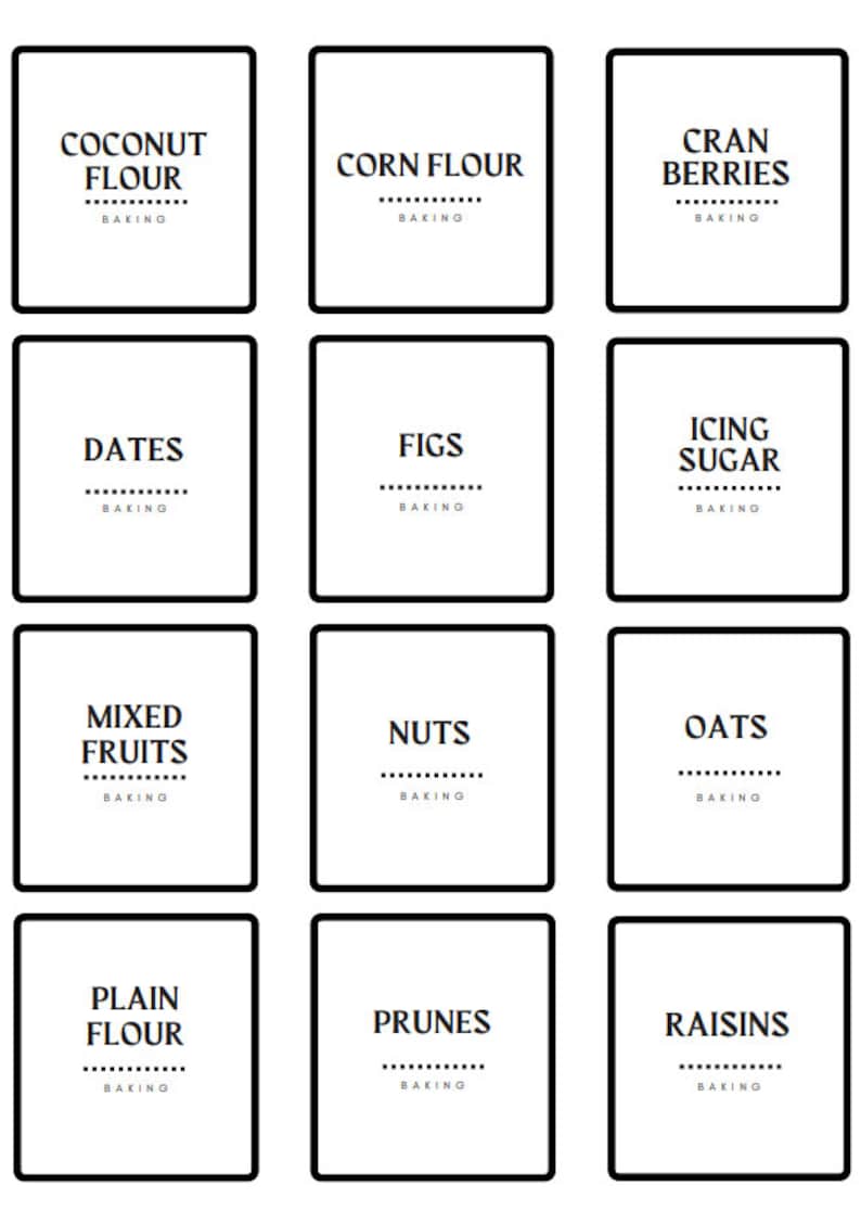 Printable House Labels Bundle| Labels for Cleaning, Laundry, Bathroom ...