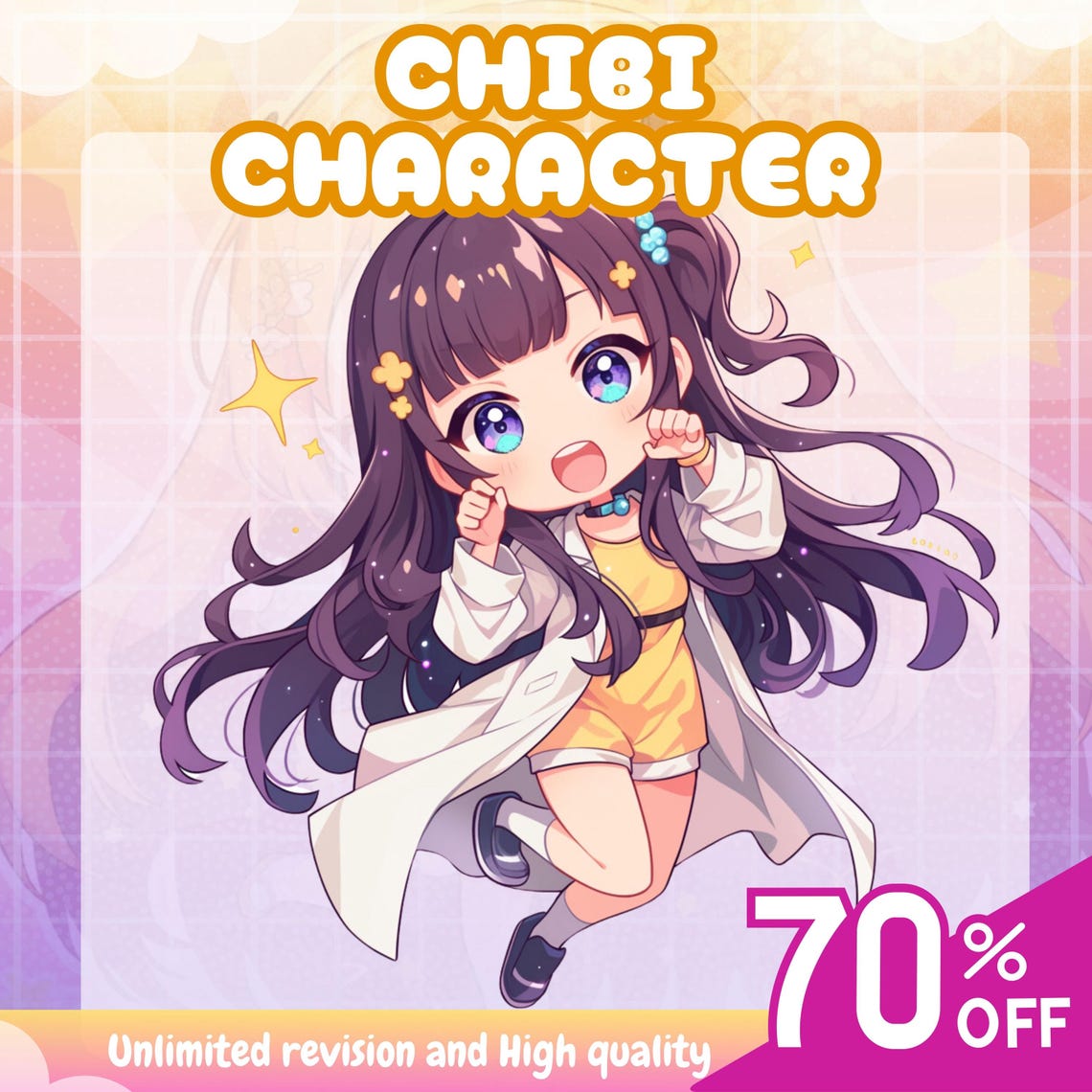Custom Chibi Character Chibi Anime Chibi Pfp Cute Chibi Commission ...