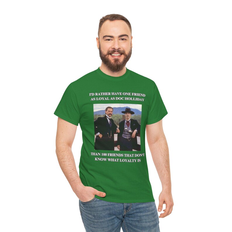 Doc Holliday and Wyatt Loyal Friends / Unisex Heavy Cotton Tee - Etsy