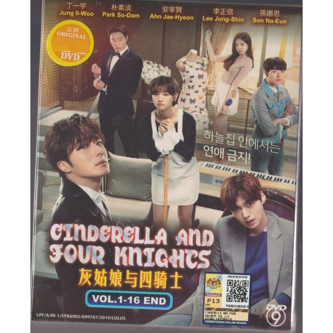 DVD Korean Drama Cinderella With Four Knights Vol.1-16 End - Etsy