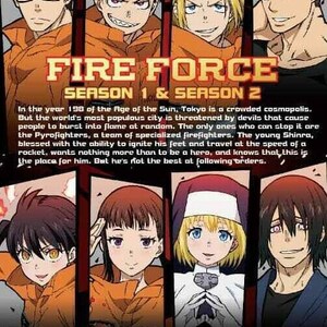 DVD Fire Force Complete TV Series Season 1&2 English Dubbed All Region ...