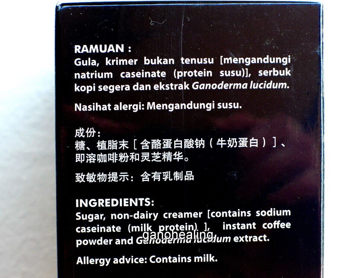 10 Boxes 3 in 1 Coffee Ganoderma Reishi Lingzhi Gourmet Kopi - Etsy