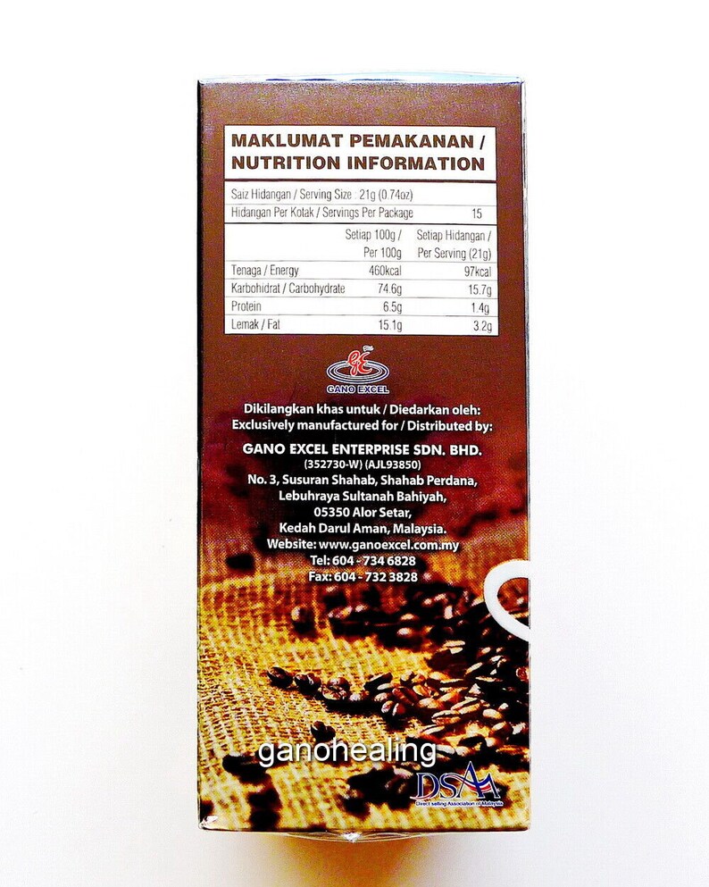 10 Boxes 3 in 1 Coffee Ganoderma Reishi Lingzhi Gourmet Kopi Gano Cafe ...