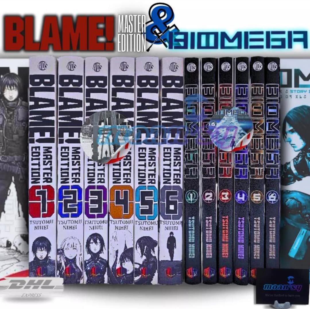Blame Biomega Manga Vol 1-6 English Full Set Comic Books New by Tsutomu ...