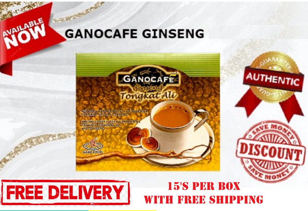 4 Box (15's X 3g) Authentic Ganoderma Coffee Free Shipping - Etsy