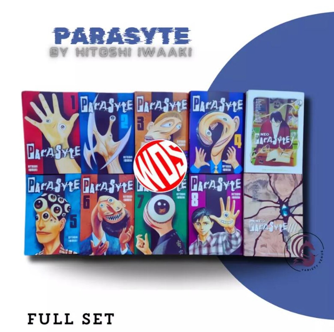 Parasyte Omnibus Manga Vol. 1-8 Full Set English Version Comic by ...