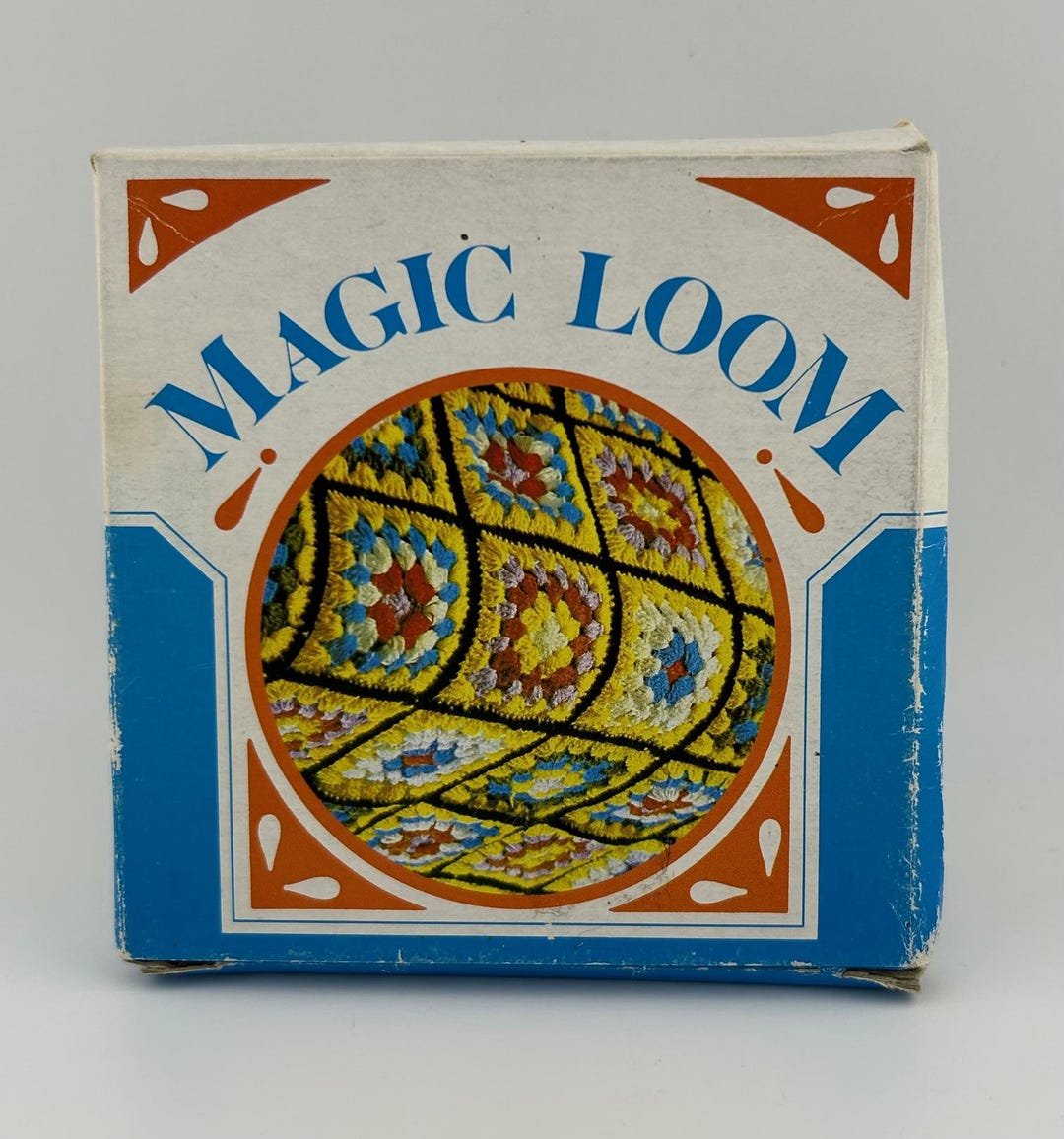 Vintage Magic Loom Granny Square Tool With 3 Looms, Weaving Needle, and ...