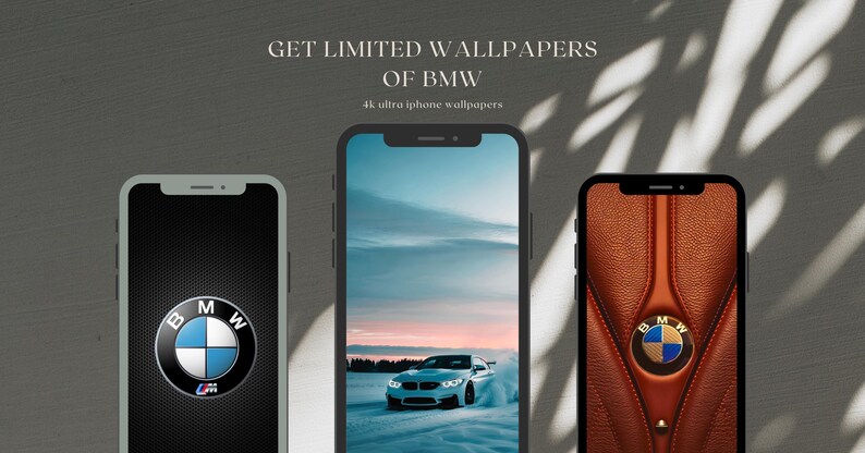 BMW Logo Authentic iPhone Wallpapers - Etsy
