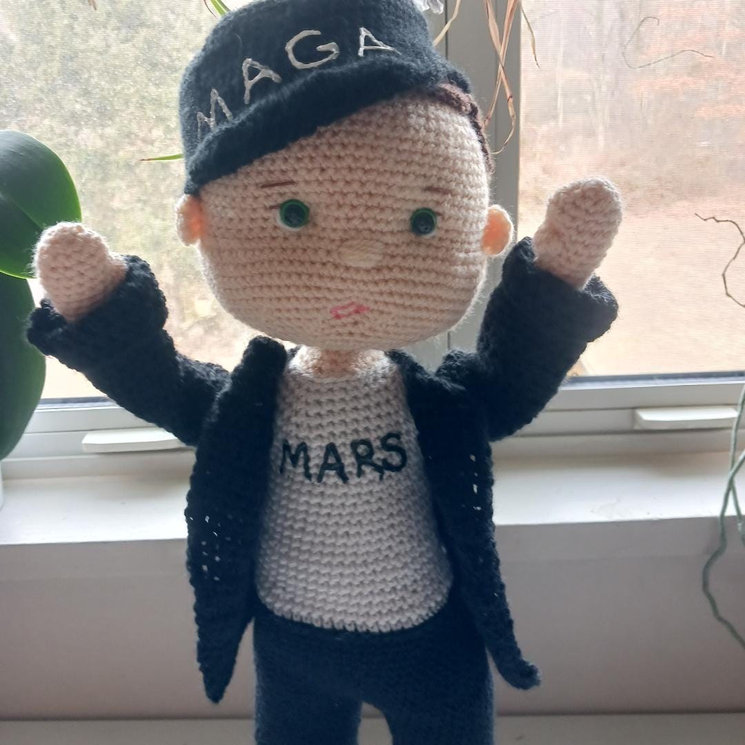 Elon Musk Inspired Doll - Etsy