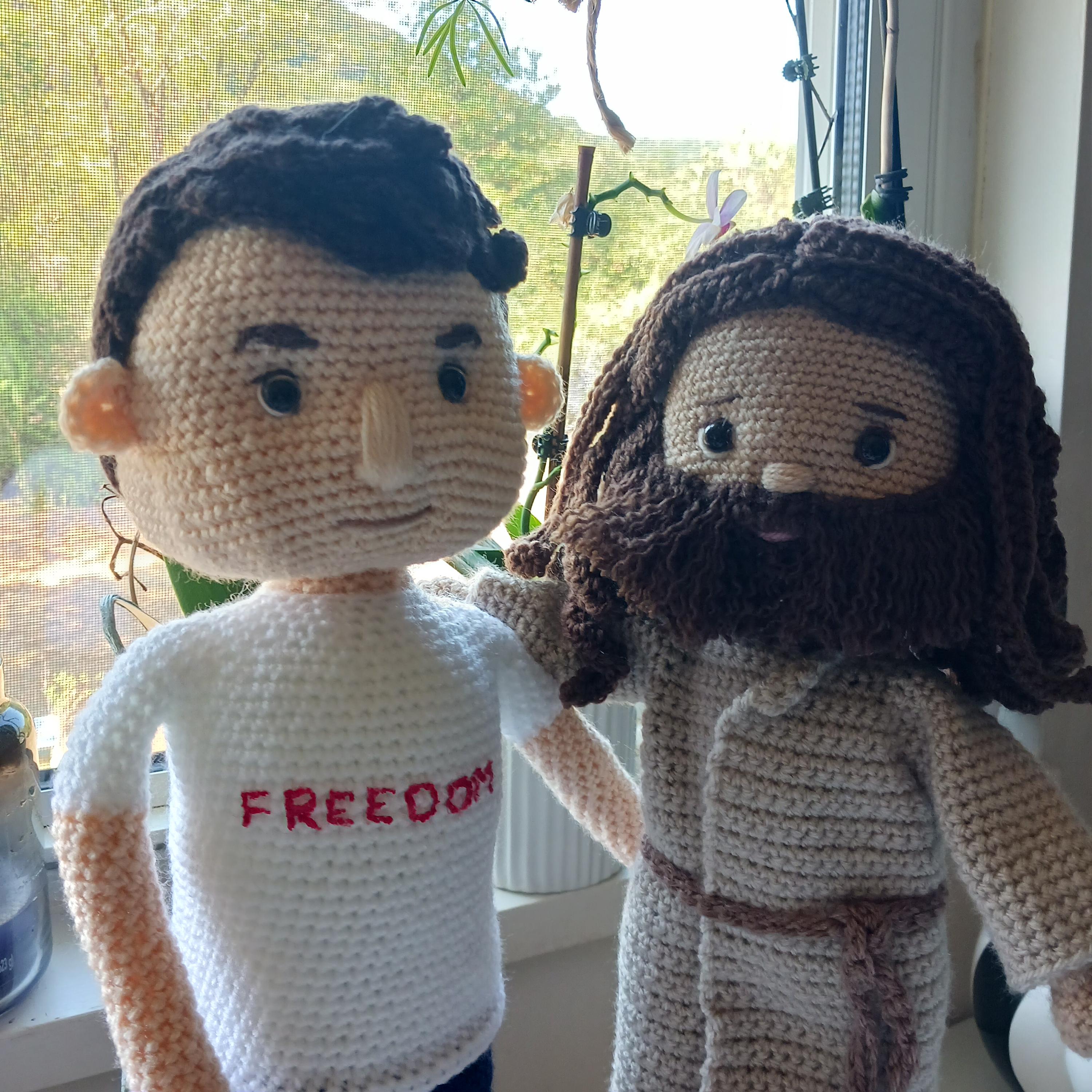 Charlie Kirk and Jesus Crochet Patterns - Etsy