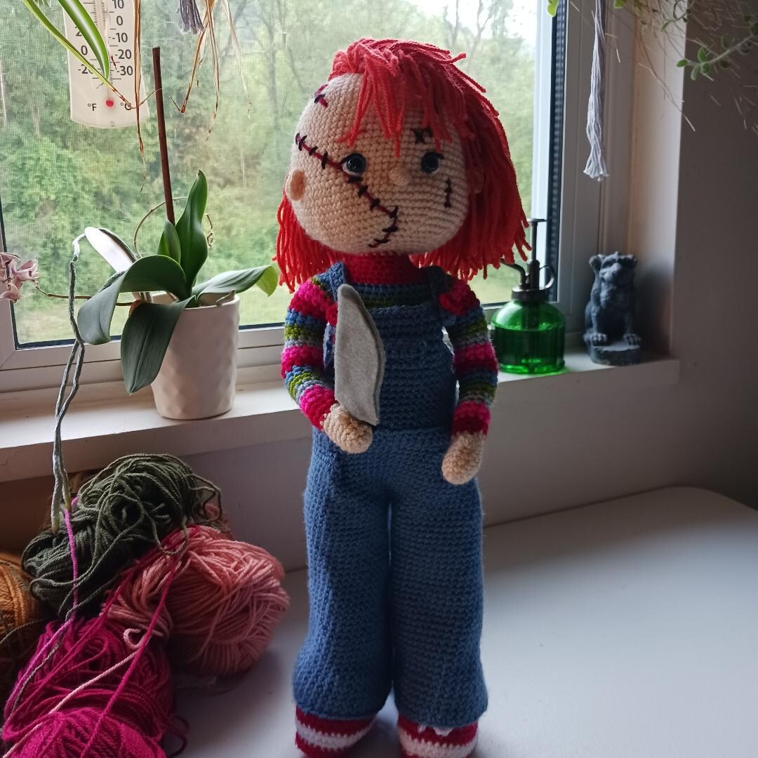 Chucky Inspired Crocheted Doll Pattern - Etsy