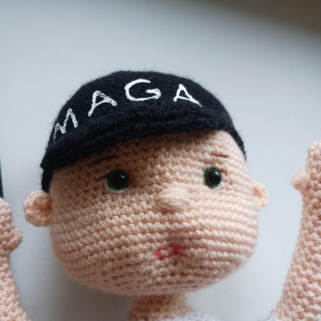 Elon Musk Inspired Crochet Doll Pattern - Etsy