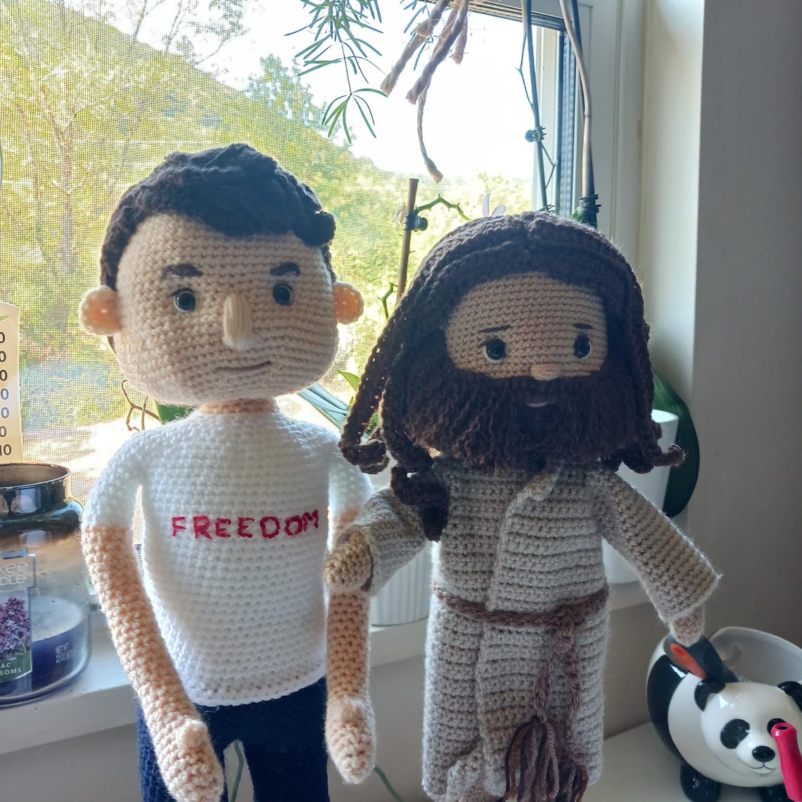 Charlie Kirk and Jesus Crochet Patterns - Etsy