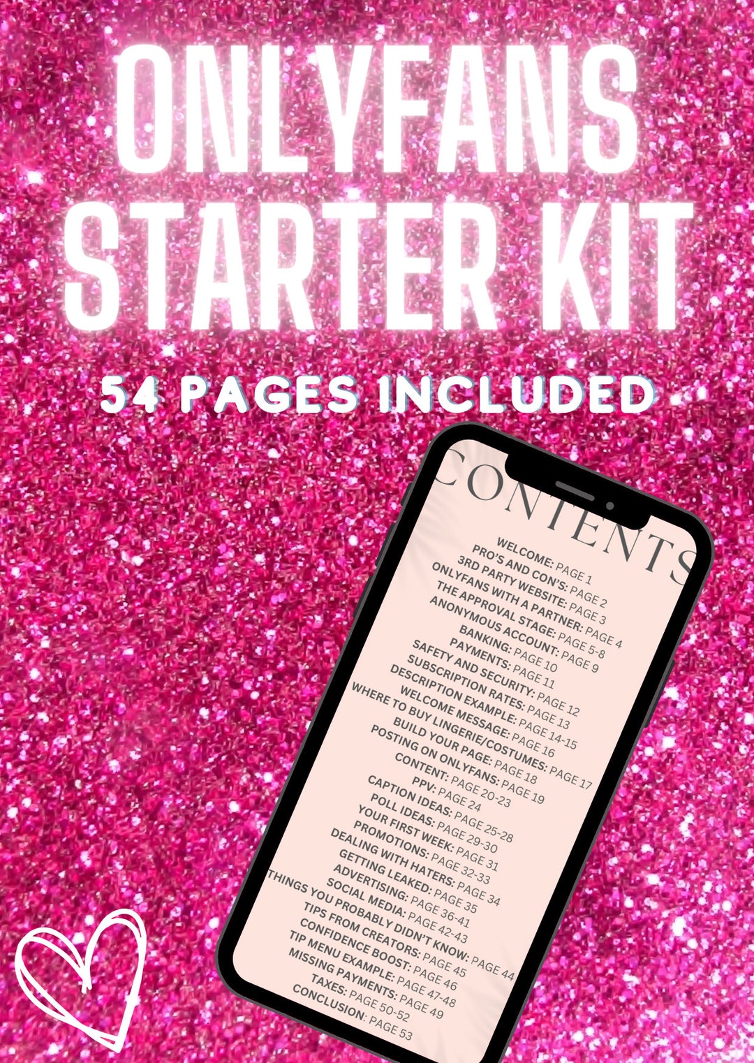 ONLYFANS STARTER KIT - Etsy