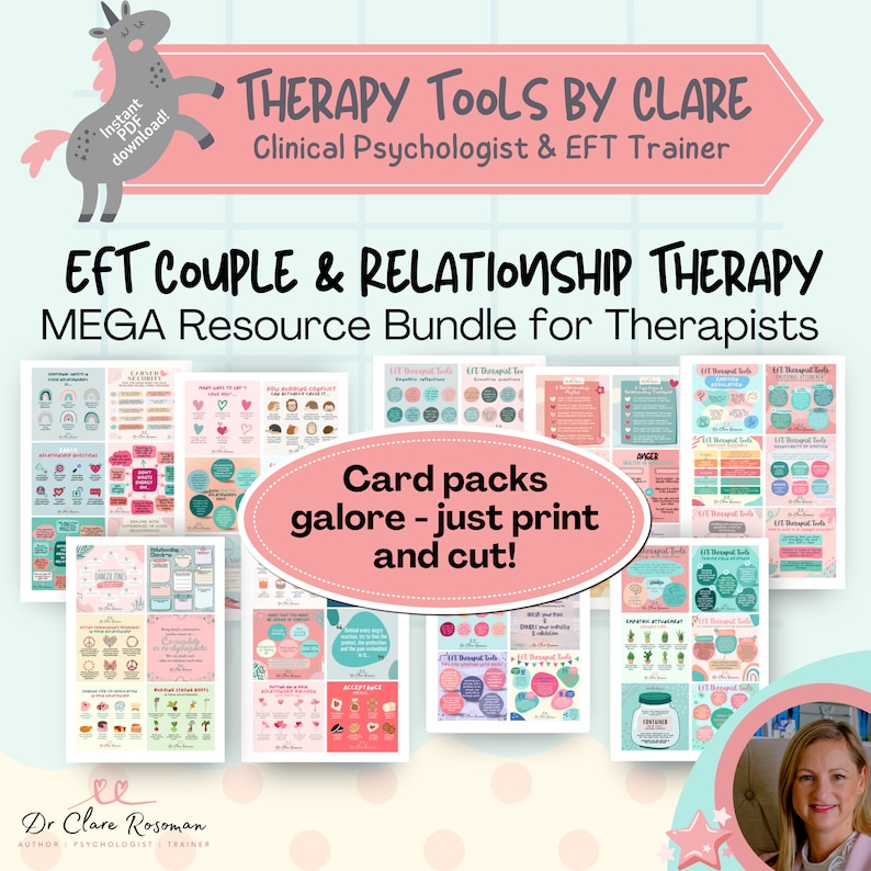 EFT Couples & Relationship Therapy Resource Bundle - Etsy
